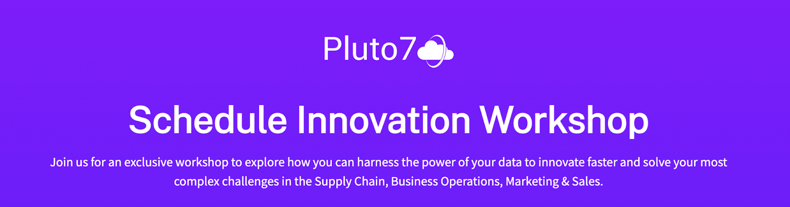 Leading the Data Revolution: Pluto7, Google Cloud, and SAP - AI/ML Solutions and Services ...